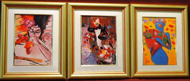 Framed Ketut Rudin Original Lady Fan Dancer