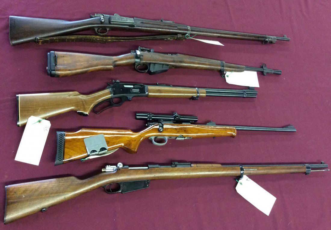 Norinco model EM332 .22 bolt action rifle with scope