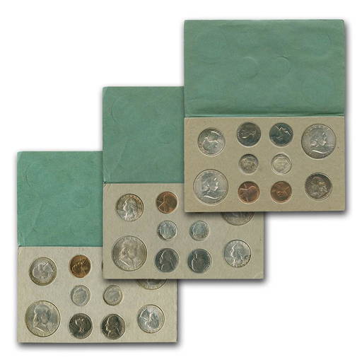 1954 U.s. Double Mint Set
