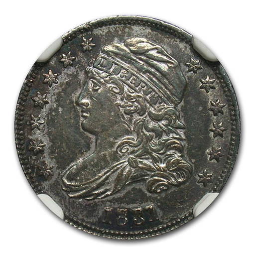 1831 Capped Bust Dime Au 53 Ngc