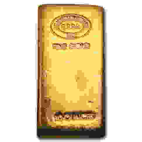 10 Oz Gold Bar - Johnson Matthey (slc) Auction