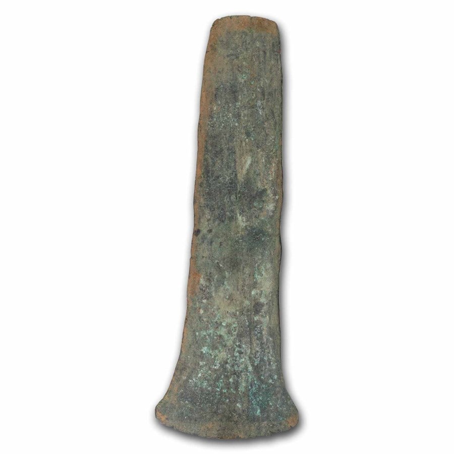 Mexico-aztec Copper Axe Money Tajaderos 1300-1500 Ad Auction