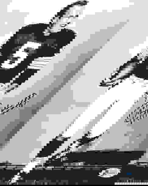 Paul Hornung Green Bay Packers And Hall Of Famer Signed 8x10 Vintage ...