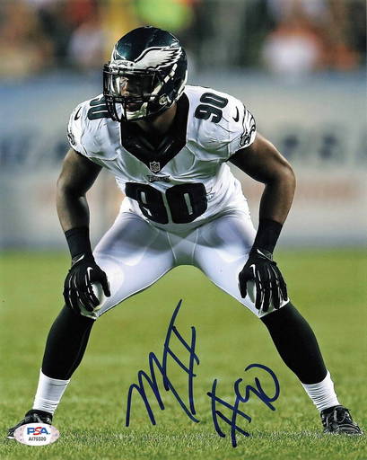 Marcus Smith Signed 8x10 Photo Psa/dna