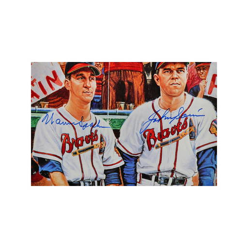 Warren Spahn And Johnny Sain Atlanta
