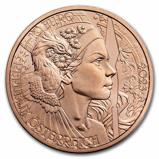 2023 Austria Copper 10 Language Of Flowers