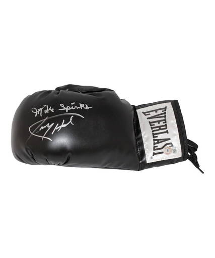 Larry Holmes & Michael Spinks Signed