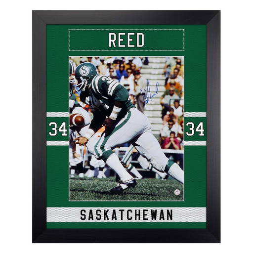 George Reed Signed Saskatchewan Roughriders Uniform