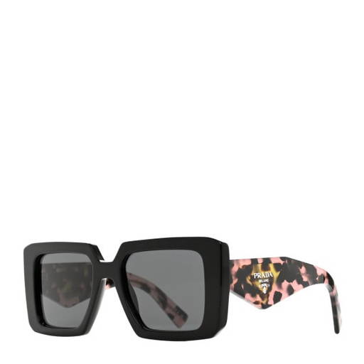 Prada Acetate Symbole Sunglasses Spr 23y Slate Grey