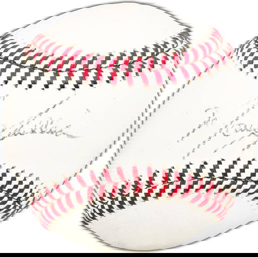 Marc Sullivan Autographed Official Al Baseball