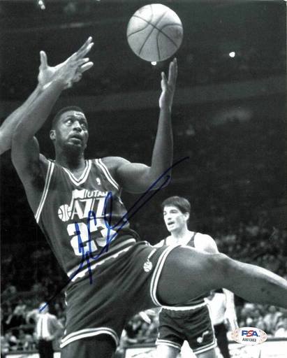 Tyrone Corbin Signed 8x10 Photo Psa/dna