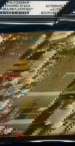 Edward Stack Signed Psa/dna Original Hof