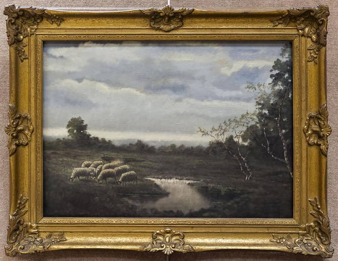 Pierre Jacobs Oil On Canvas.