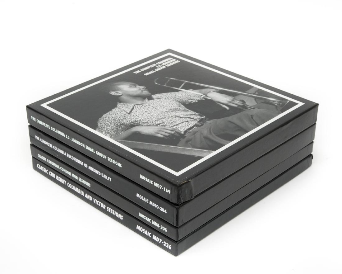 (4) Mosaic Records Limited Edition Jazz Cd Box Sets.