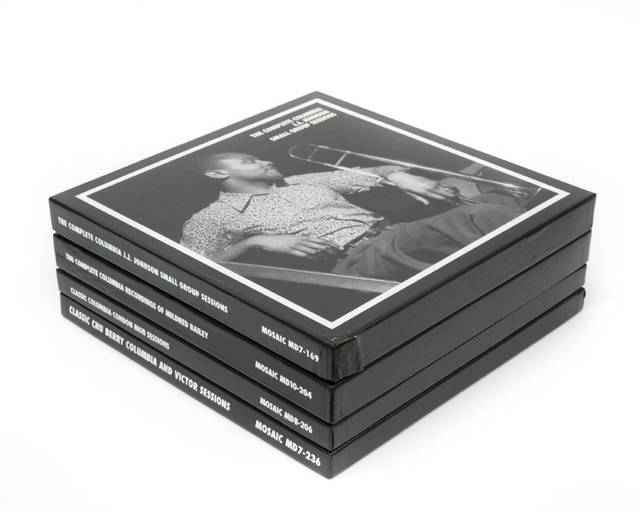 (4) Mosaic Records Limited Edition Jazz Cd Box Sets.