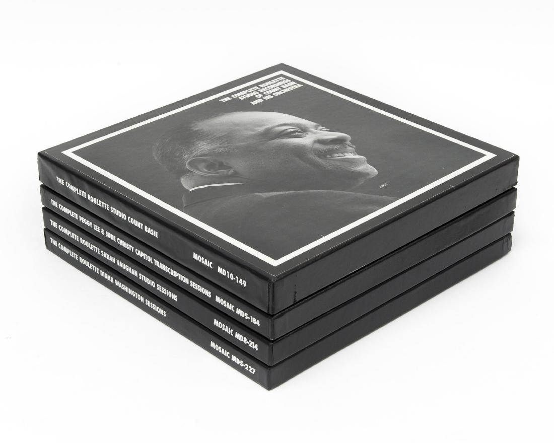 (4) Mosaic Records Limited Edition Jazz CD Sets.