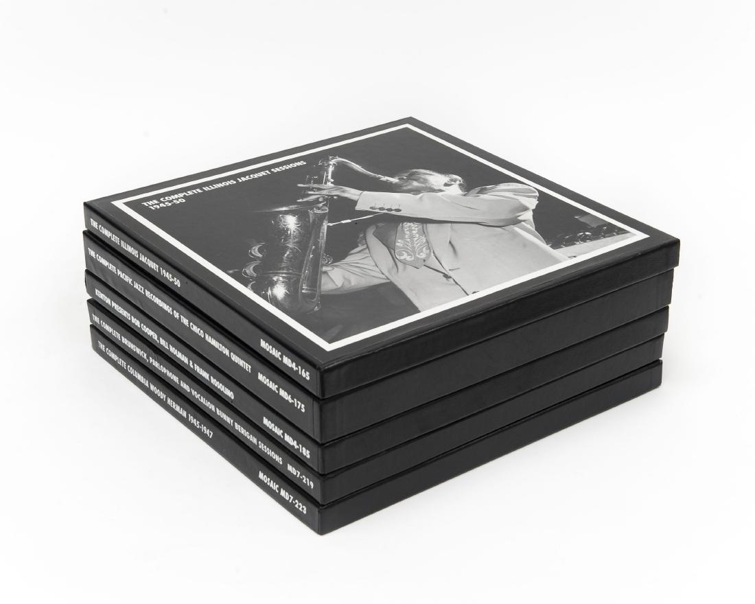 (5) Mosaic Records Limited Edition Jazz CD Sets.