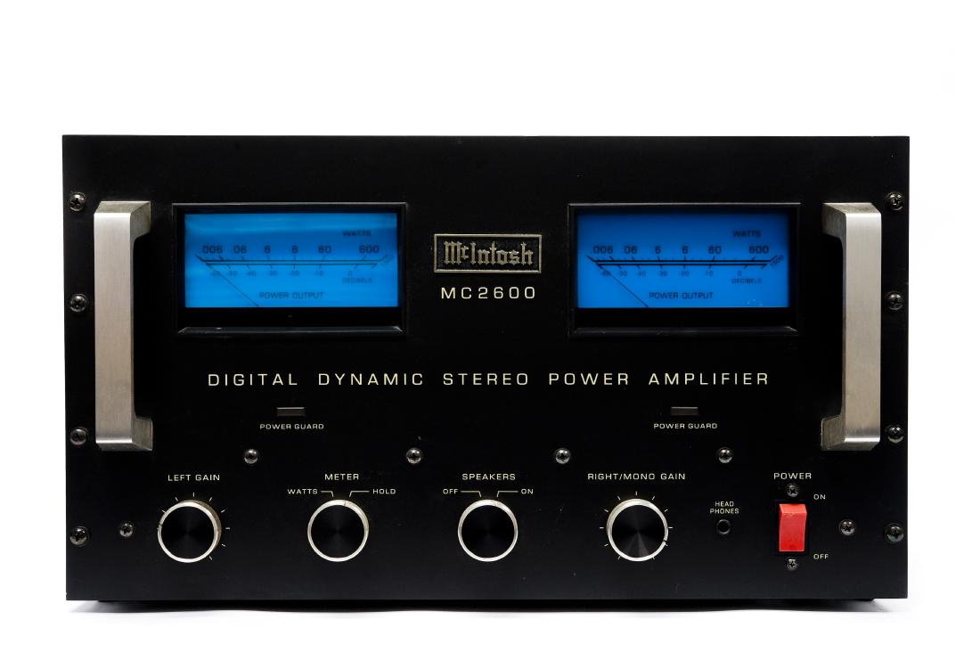 McIntosh MC2600 Stereo Power Amplifier. - May 18, 2019 | D.G.W ...