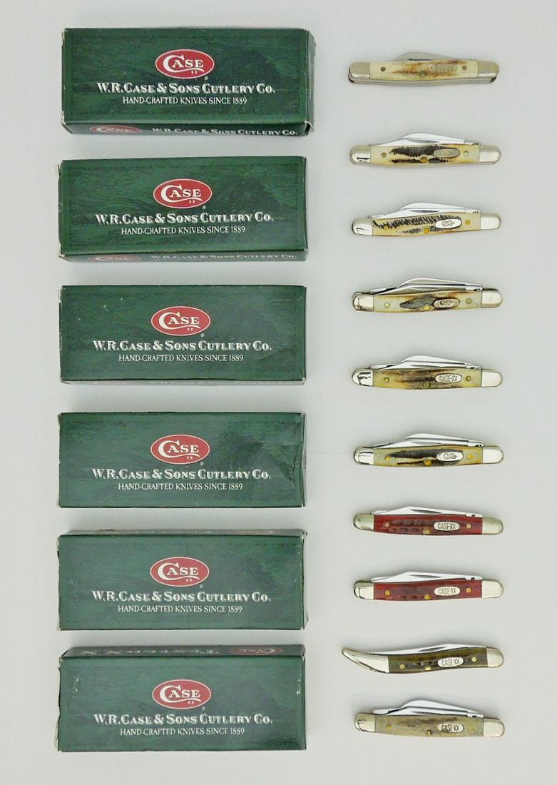 (16) Case Xx Pocket Knives.