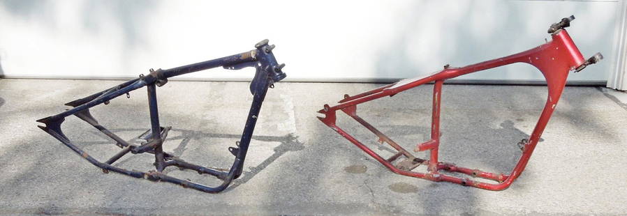 Triumph Bonneville Chopper Motorcycle Including Frame