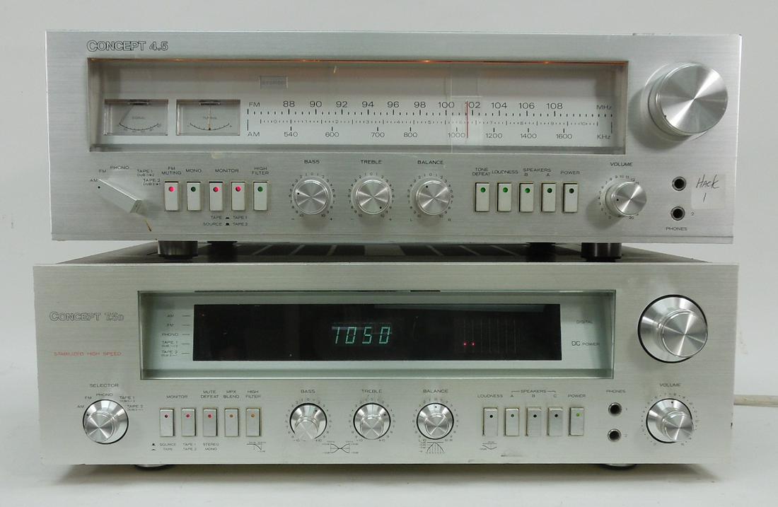 Concept 7.5D & Concept 4.5 Stereo Receivers. - Jul 25, 2020 | D.G.W ...