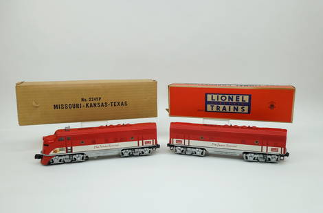 Mixed Duo Of Lionel O Gauge Locomotives