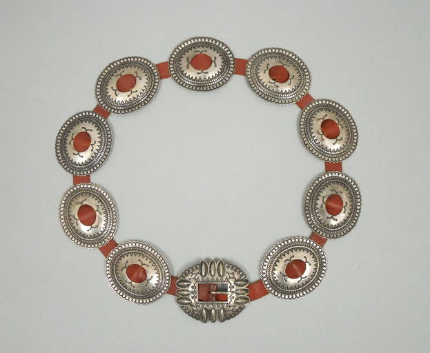 Edison Sandy Smith Navajo Silver Concho Belt. (#0010) on Nov 27, 2021 ...