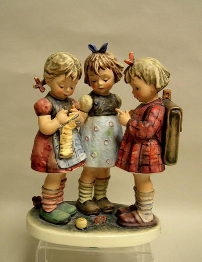 Hummel Goebel Figural Group "school Girls" 177/iii
