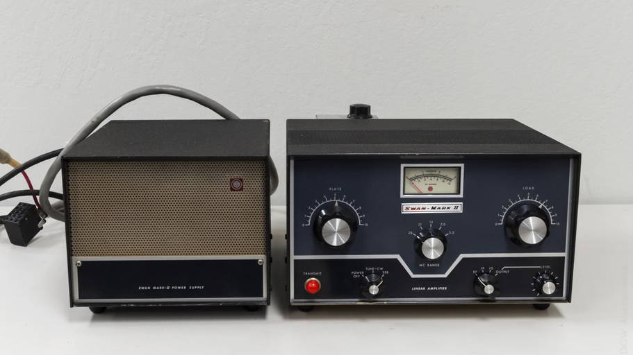 Swan Mark Ii Linear Amp And Power Supply.