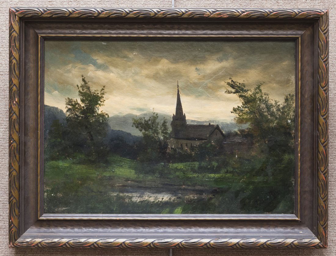 Julian Rix Oil on Canvas.