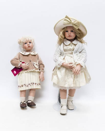 (2) Gotz Hildegard Gunzel Dolls.
