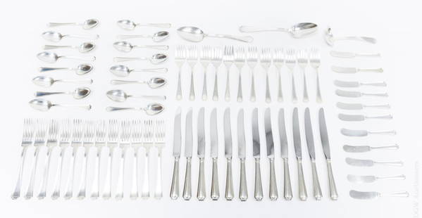 ***67 Pieces Of Gorham Sterling Silver Flatware