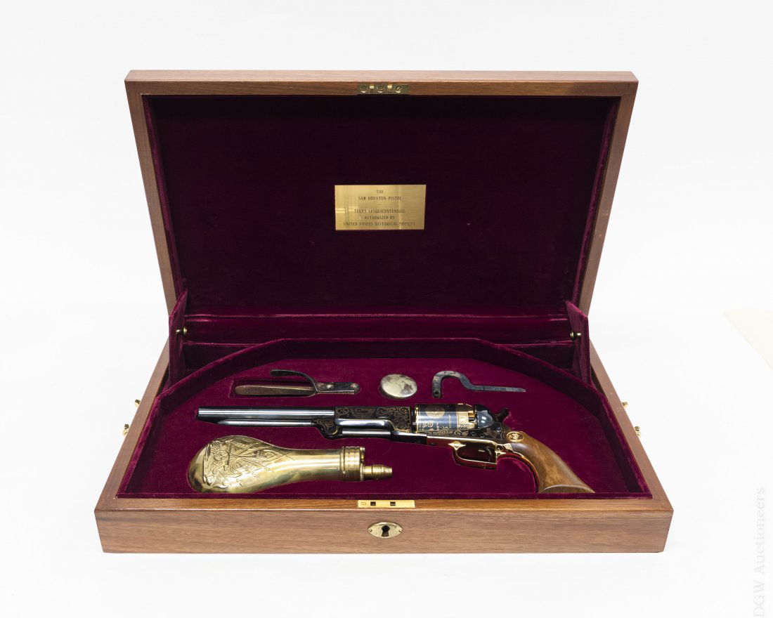 Sam Houston Commemorative Pistol Set.