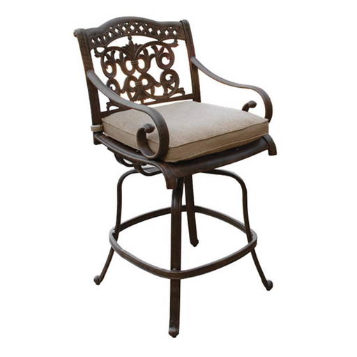 Fiesta Outdoor Aluminum Swivel Bar Stool