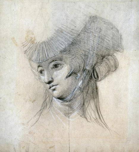 Johann Heinrich Fuseli Portrait Study Of A Woma