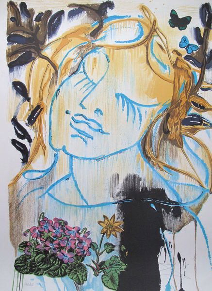 SALVADOR DALI THE SEASONS "SPRING" HAND SIGNED LITHOGRA