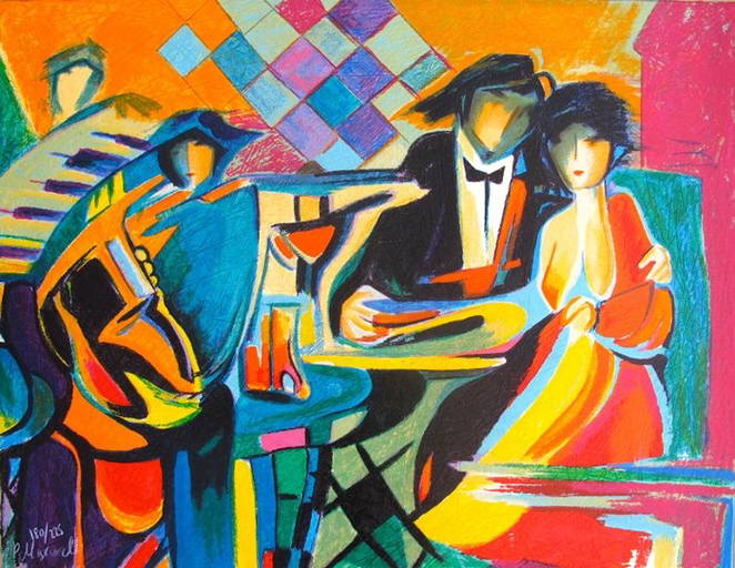 Philip Maxwell Jazz Club Hand Signed Limited Edition