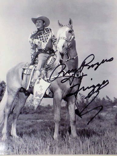 ROY ROGERS TRIGGER AUTOGRAPHED PHOTO Roy Rogers - Apr 29, 2017 | Great ...