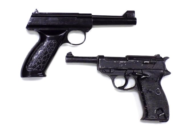 Luger Cast Iron Gun Pistol Replicas