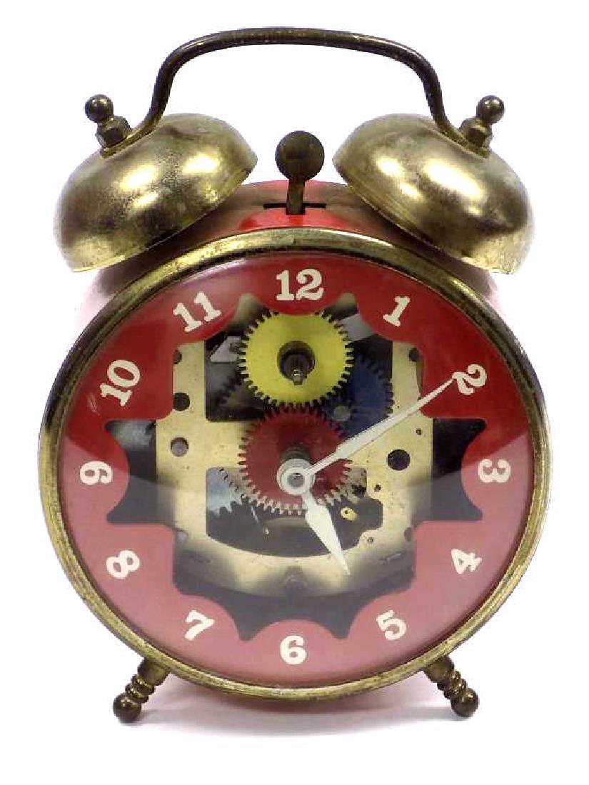 ROBERT SHAW CONTROLS CO. SKELETON ALARM CLOCK