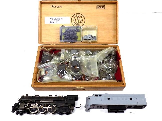 Varney Ho Scale Locomotives W/ Box Of Motors