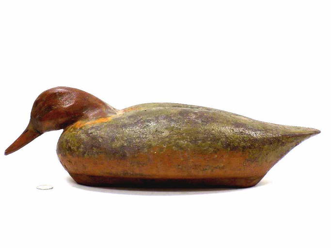 Mr Decoy Al Mccormick Big Antique Duck Decoy