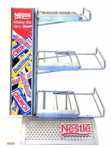 Nestle Chocolate Candy Bars Store Advertising Rack