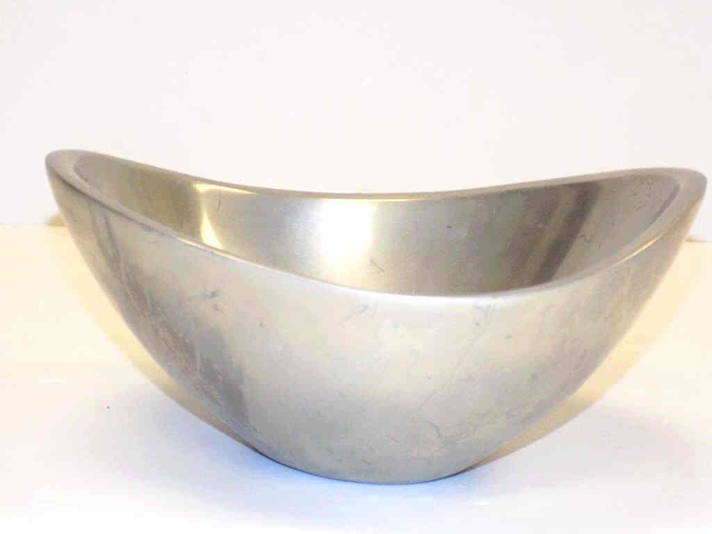 Midcentury Modernist Nambe Silver Bowl