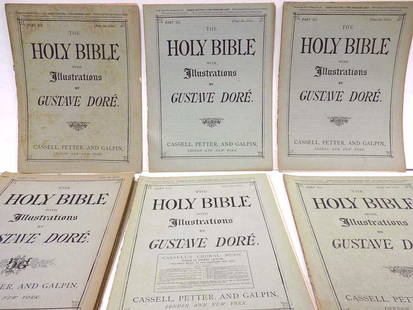 Gustave Dore Illustrated Holy Bible Pamphlets