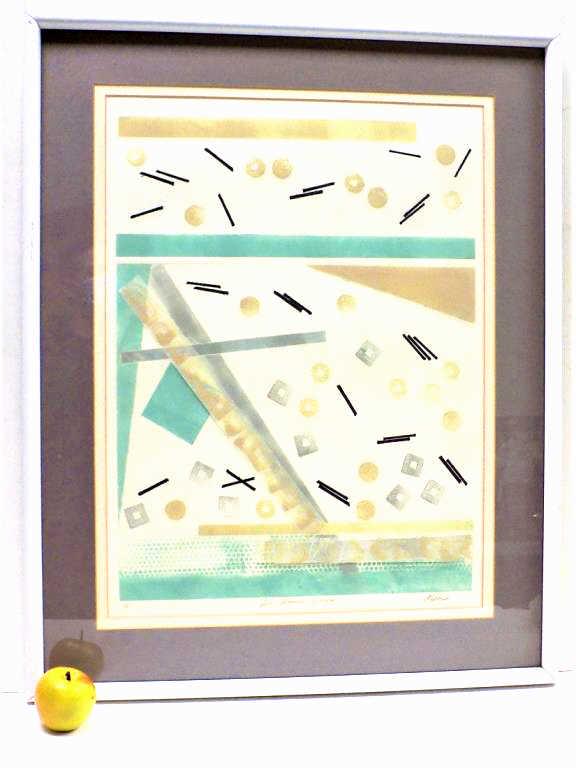 Obler Un Shower Signed Monotype