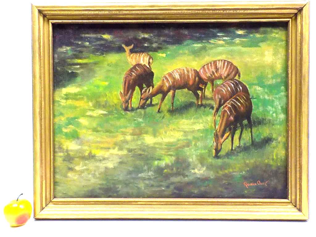 Richard Clive Wildlife Landscape Painting