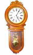 Gingerbread Wall Regulator Clock - Jun 25, 2020 | Bodnar's Auction ...
