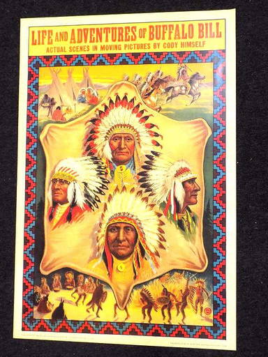 Life And Adventures Of Buffalo Bill Cody Poster