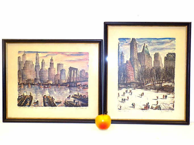 J.M. GALLAIS - NEW YORK CITY COLOR PRINTS - Dec 18, 2022 | Great ...